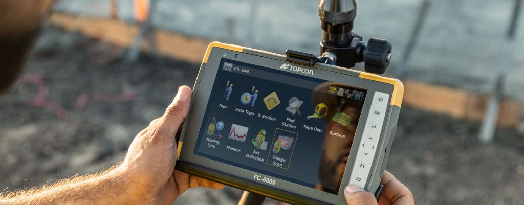 Colectora Topcon FC-6000 – topografiatoluca