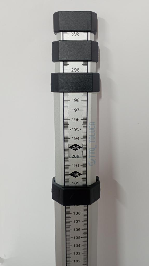 Estadal de aluminio de 5 m SitePro – topografiatoluca